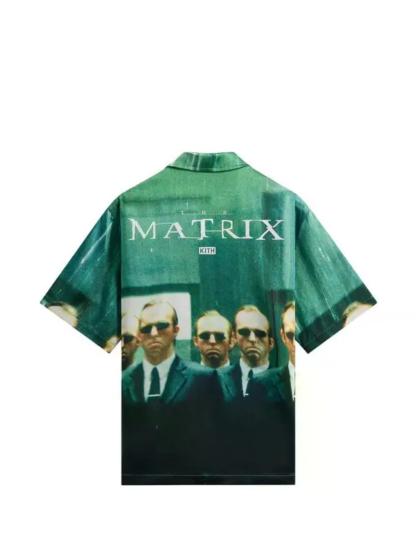 Kith X The Matrix Camp-collar Shirt