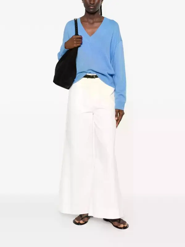 ANINE BING Cashmere V-neck Sweater
