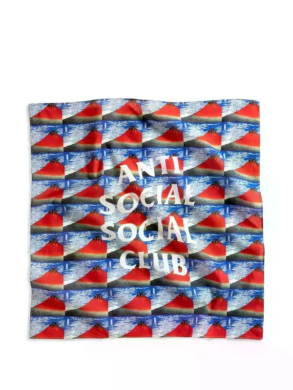 ANTI SOCIAL SOCIAL CLUB Fine Wind, Clear Morning Bandana - Blue