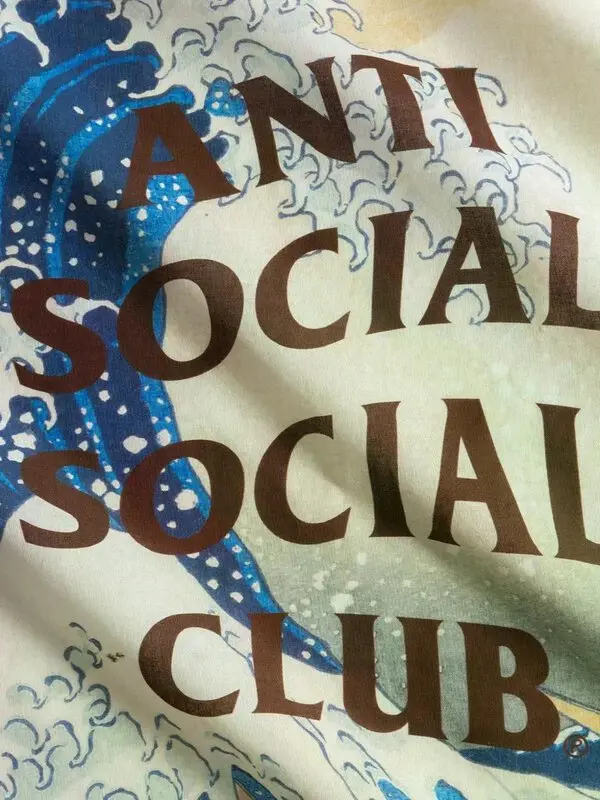 ANTI SOCIAL SOCIAL CLUB Great Wall Graphic-print Bandana