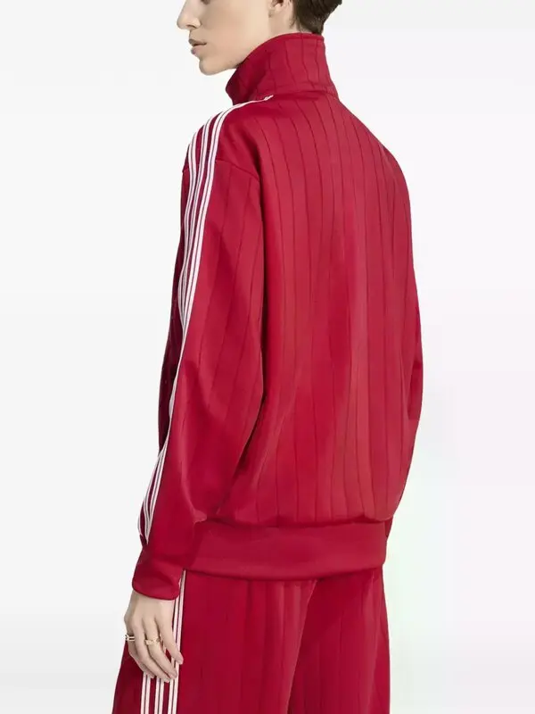 Adidas Stripe-detail Zip-up Track Jacket