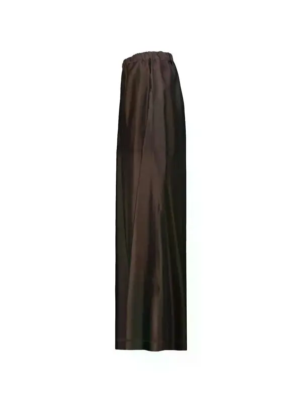 DRHOPE Sheer Wide-leg Trousers