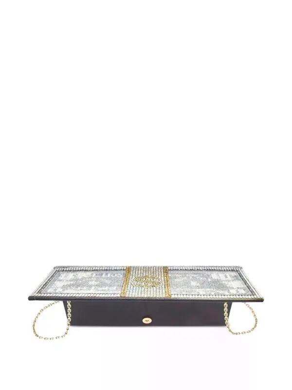Judith Leiber Envelope Billions Clutch Bag - Grey