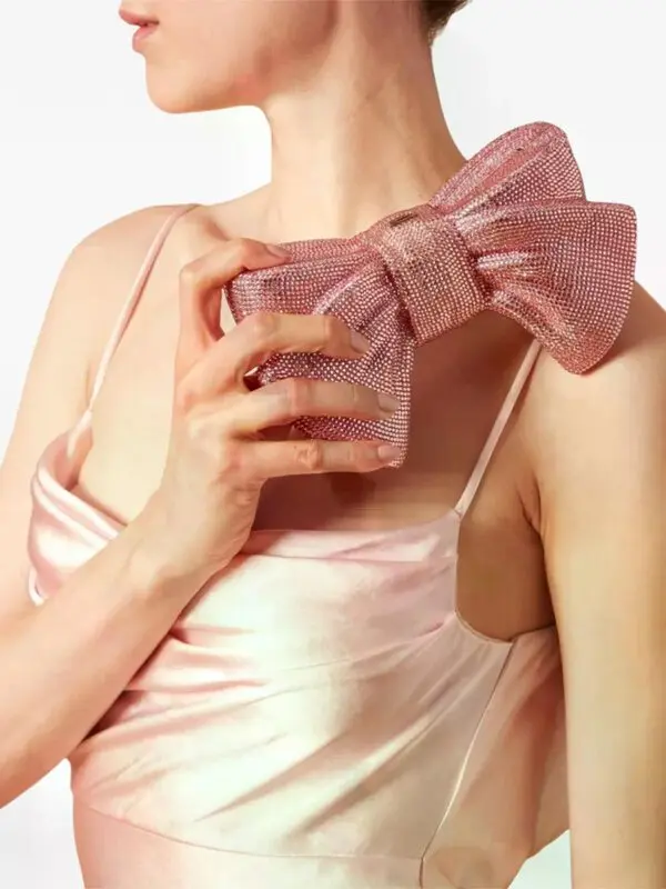 Judith Leiber Crystal Bow Clutch