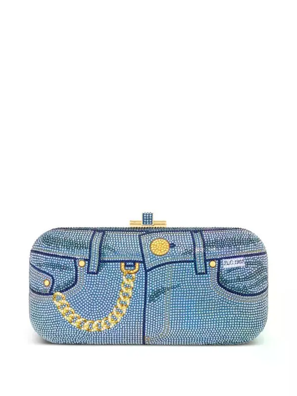 Judith Leiber Crystal Embellished Clutch Bag