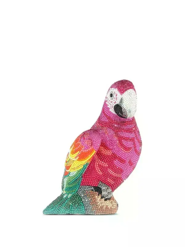 Judith Leiber Parrot Clutch Bag - Pink