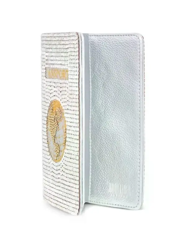 Judith Leiber Traveler Crystal-embellished Passport Holder