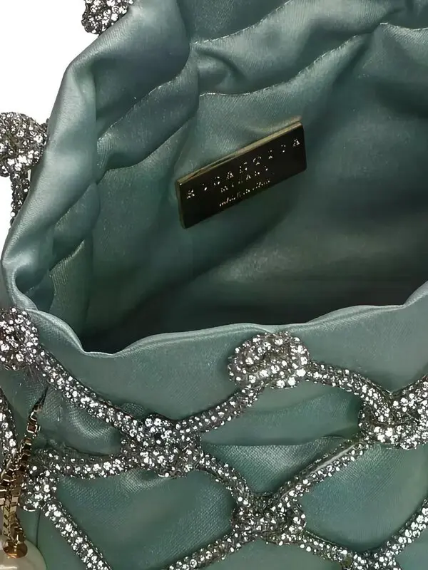 Rosantica Crystal Embellished Clutch Bag