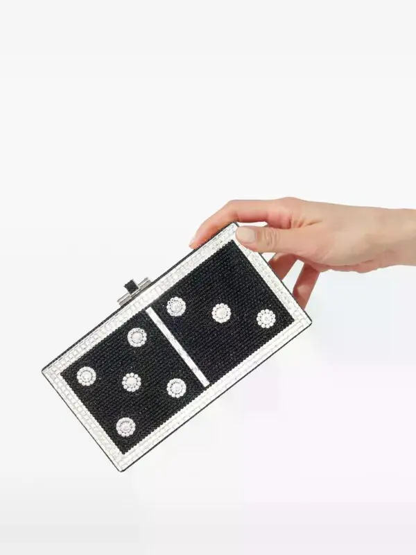 Judith Leiber Rectangle Crystal-embellished Clutch Bag
