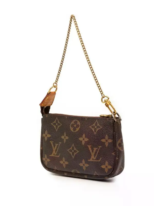 LOUIS VUITTON Monogram Mini Pochette Accessoires Handbag