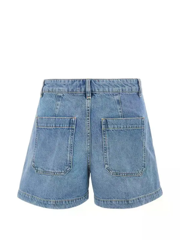 Seafarer Janet Denim Shorts - Blue
