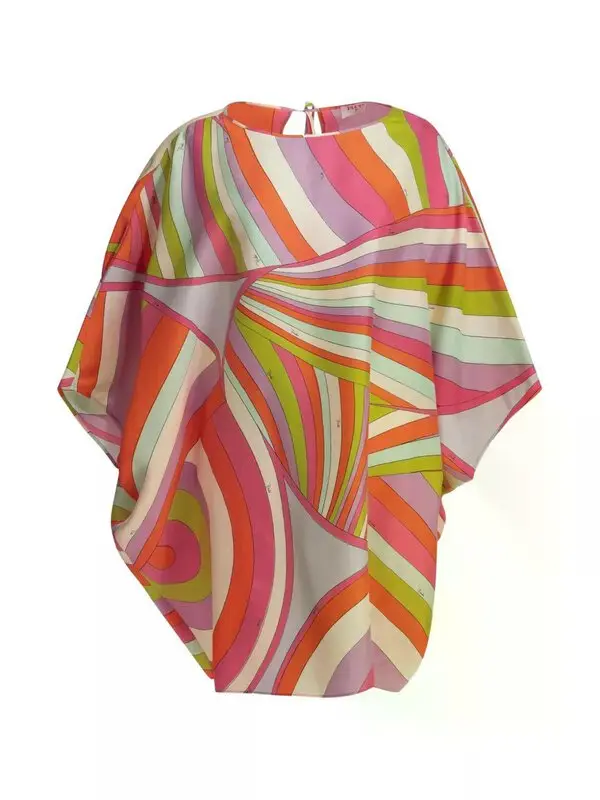 Emilio Pucci Abstract Print Mini Dress - Pink