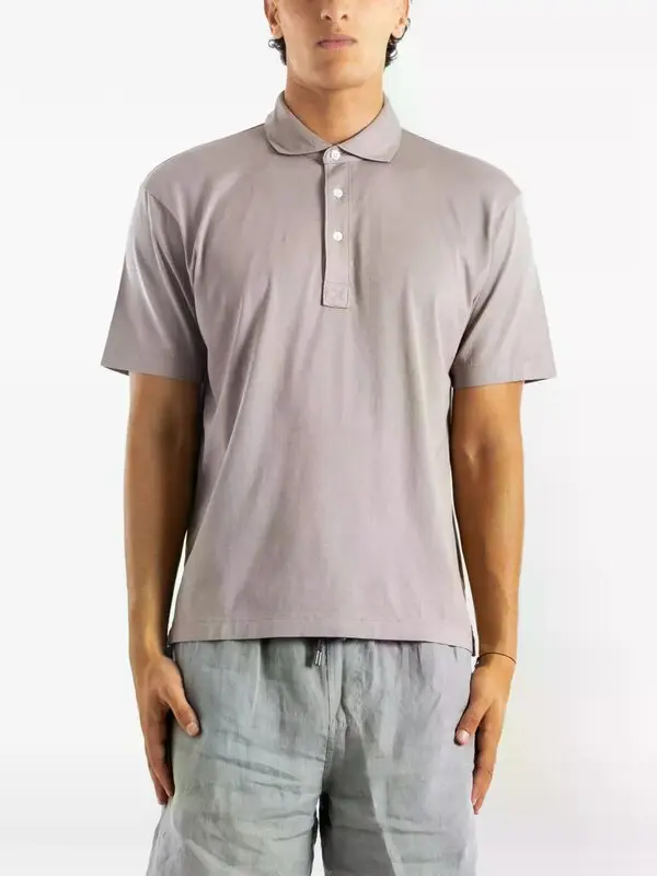 HANDVAERK Short-sleeve Jersey Polo Shirt