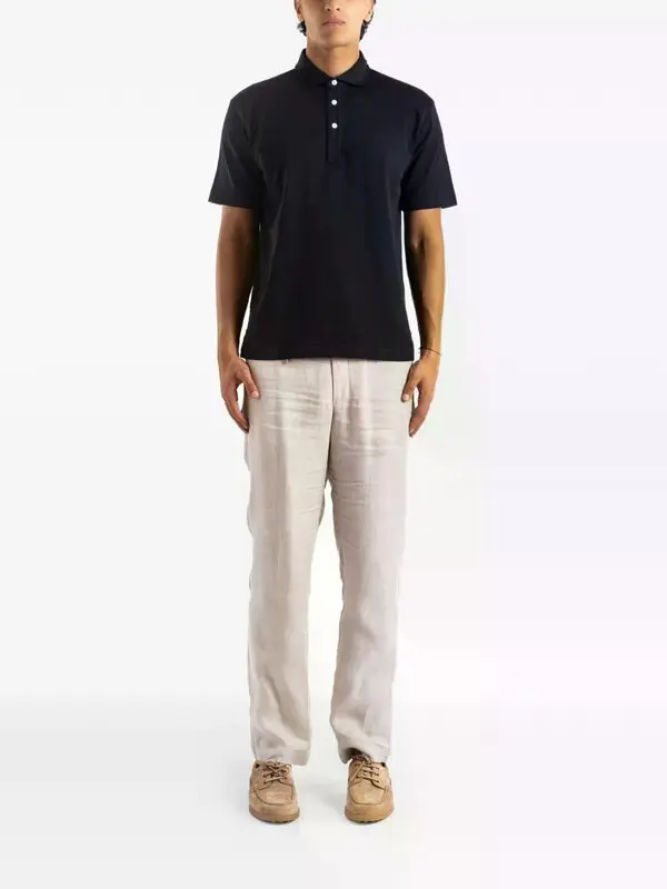 HANDVAERK Jersey Short-sleeved Polo Shirt