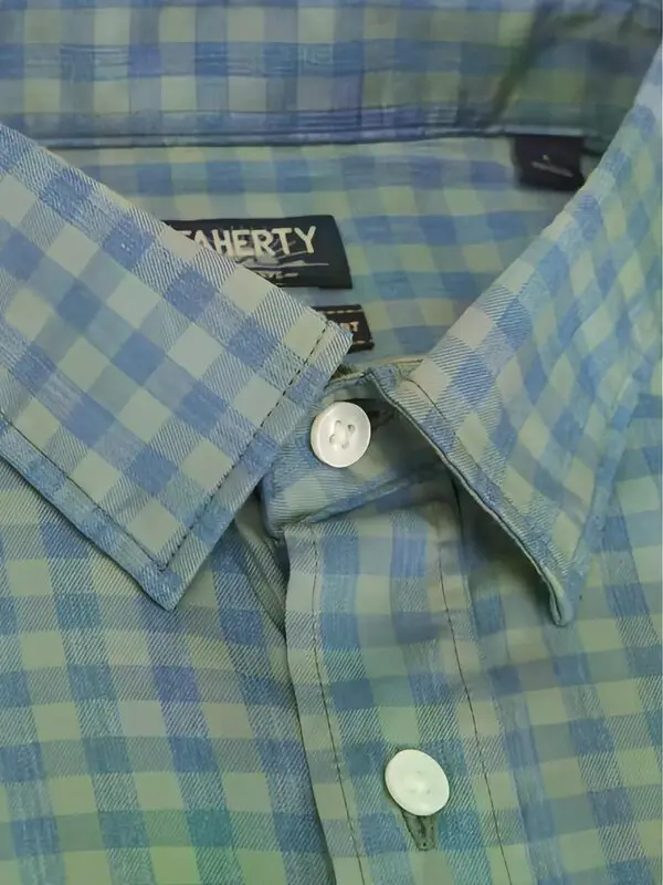 Faherty Brand Movement Gingham-check Shirt