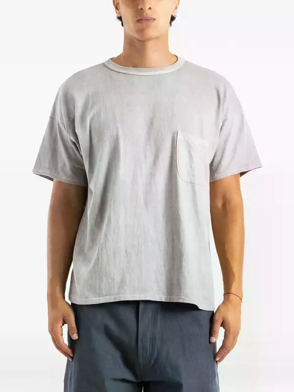 TAIGA TAKAHASHI Lot.601 Chest Pocket T-shirt - Grey