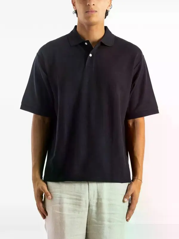 HANDVAERK Oversized Polo Shirt