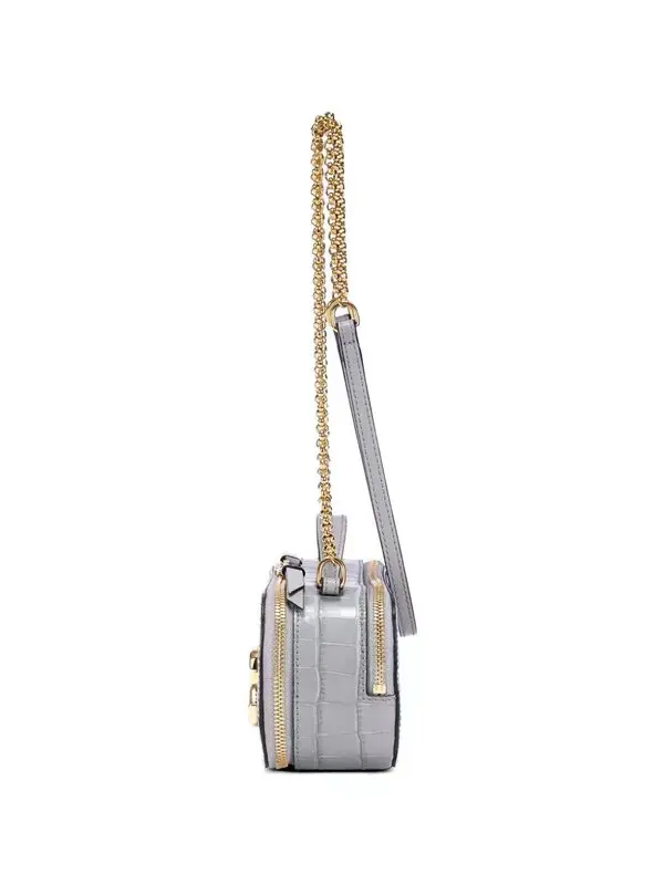 Chloé C Crocodile-effect Shoulder Bag
