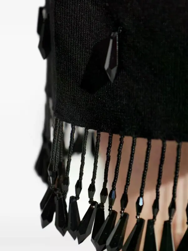 BY MALENE BIRGER Estilla Beaded Fringe Maxi Skirt