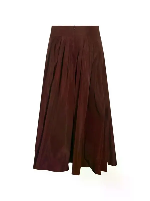 Max Mara Pleated Flared Skirt
