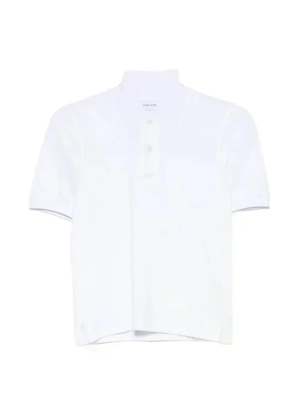 Marie Adam-Leenaerdt Piqué Polo Shirt - White