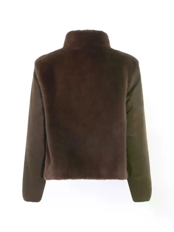 Herno Faux-fur Panelled Jacket
