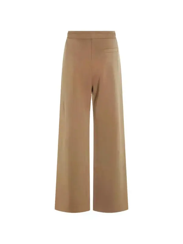 Max Mara Logo-drawstring Wide Leg Track Pants