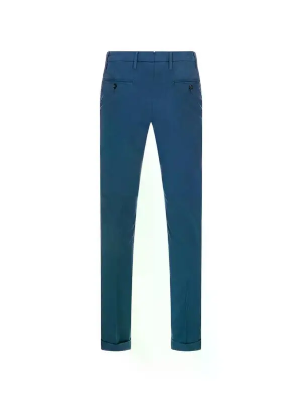 B SETTECENTO B. Settecento Slim-fit Turned-up Trousers