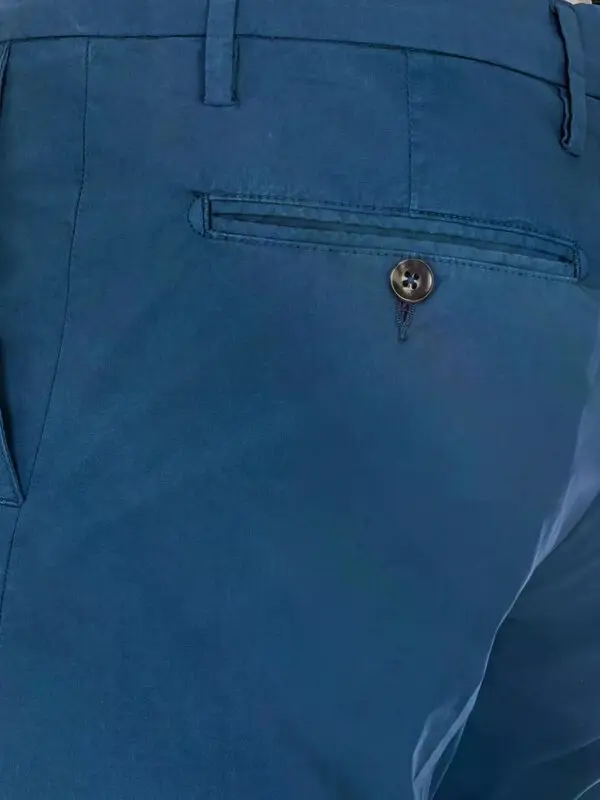 B SETTECENTO B. Settecento Slim-fit Turned-up Trousers