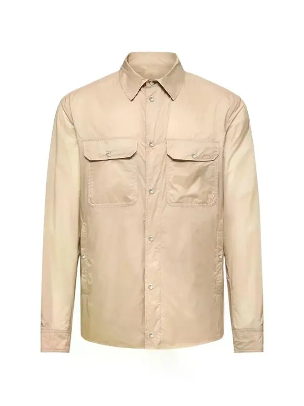 Moncler Ripstop-texture Button-down Shirt