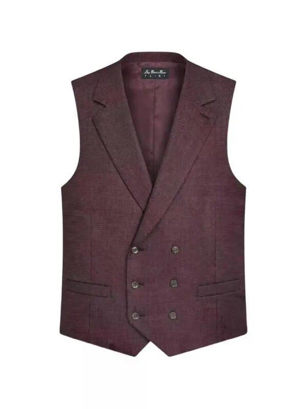 LUIGI BIANCHI MANTOVA Double-breasted Waistcoat