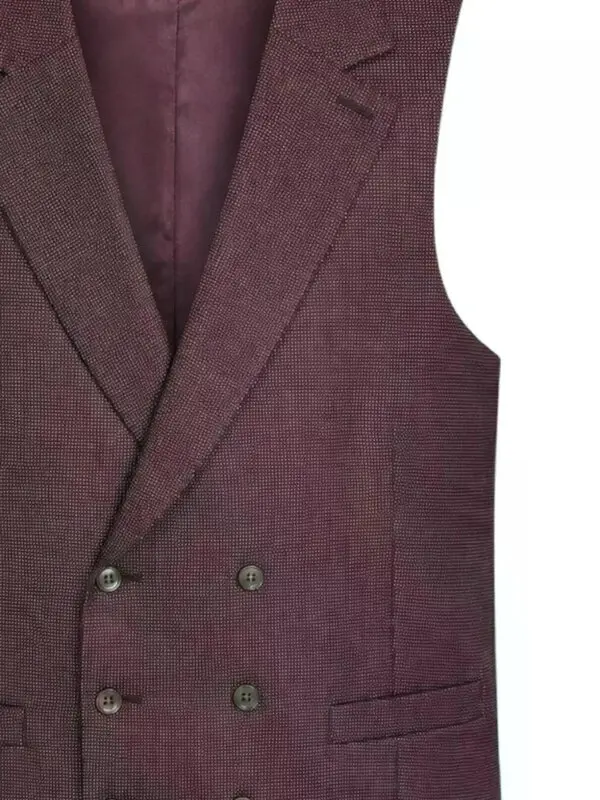 LUIGI BIANCHI MANTOVA Double-breasted Waistcoat