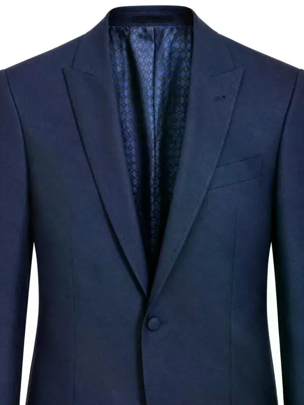 RAMON SANJURJO Peak-lapel Single-breasted Suit
