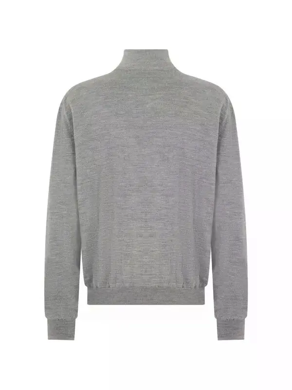 Fedeli Paros High-neck Zip-up Cardigan