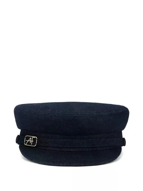 Alberta Ferretti Logo Plaque Beret