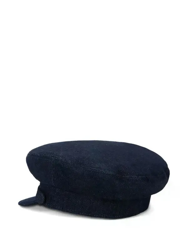 Alberta Ferretti Logo Plaque Beret