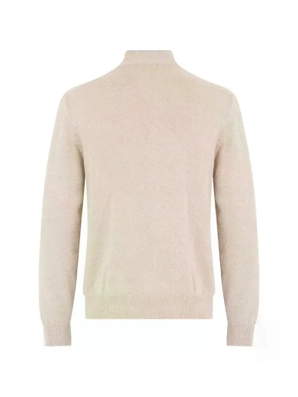 Fedeli Zip-up Long-sleeve Cardigan