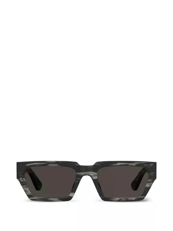 Moschino Rectangle Frame Sunglasses - Grey