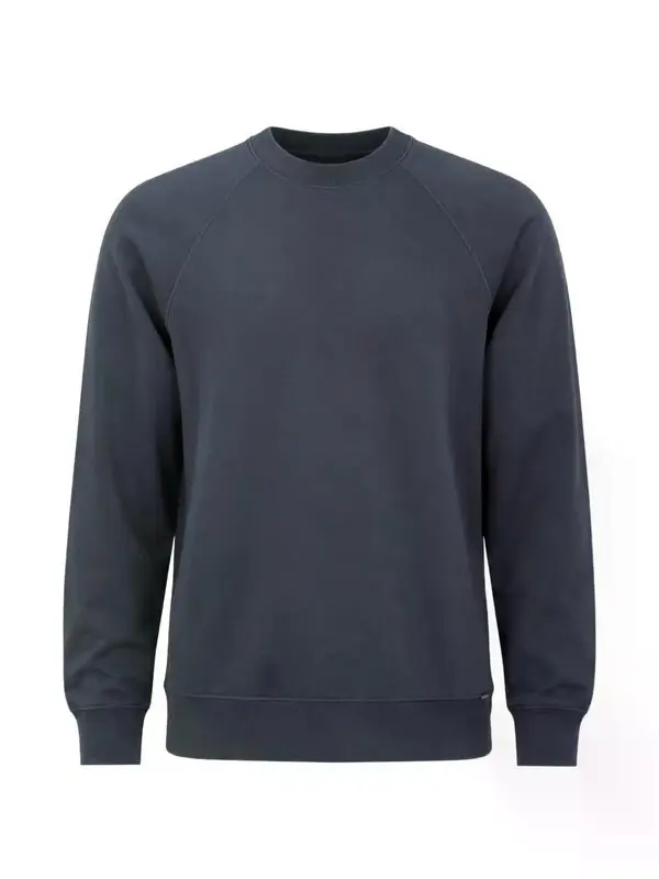 TOM FORD Cotton Crewneck Sweatshirt - Blue