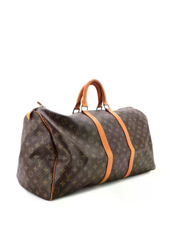 LOUIS VUITTON Keepall 55 Monogram Canvas Travel Bag