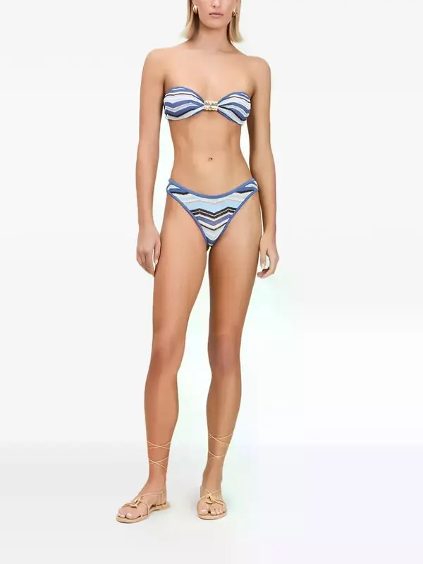 Devon Windsor Chevron-knit Bikini