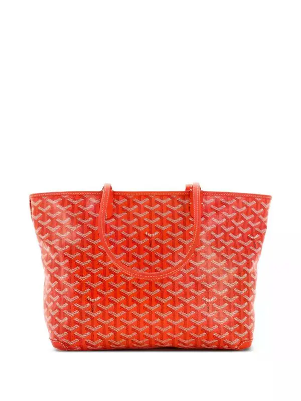 Goyard Artois Pm Coated Canvas Tote Bag - Orange