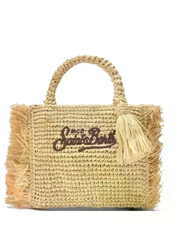 MC2 SAINT BARTH Vanity Mini Tote Bag - Neutrals