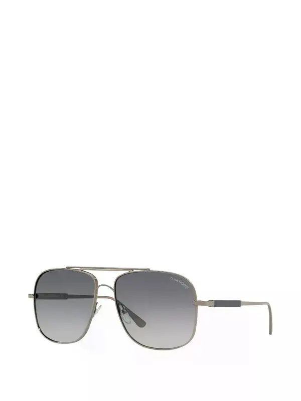 TOM FORD Metal Pilot Frame Sunglasses