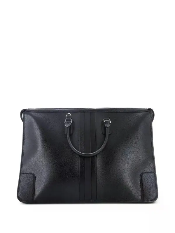 Gucci Interlocking G Convertible Briefcase Leather Large Business Bag