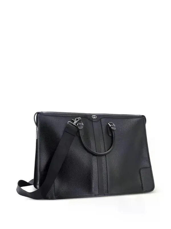 Gucci Interlocking G Convertible Briefcase Leather Large Business Bag