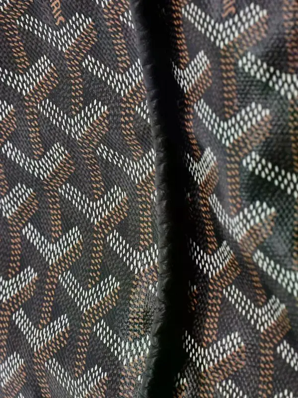 Goyard Anjou Reversible Printed Coated Canvas Gm Tote Bag - Black