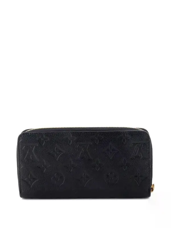 LOUIS VUITTON Zippy Wallet Monogram Empreinte Leather Small Wallets