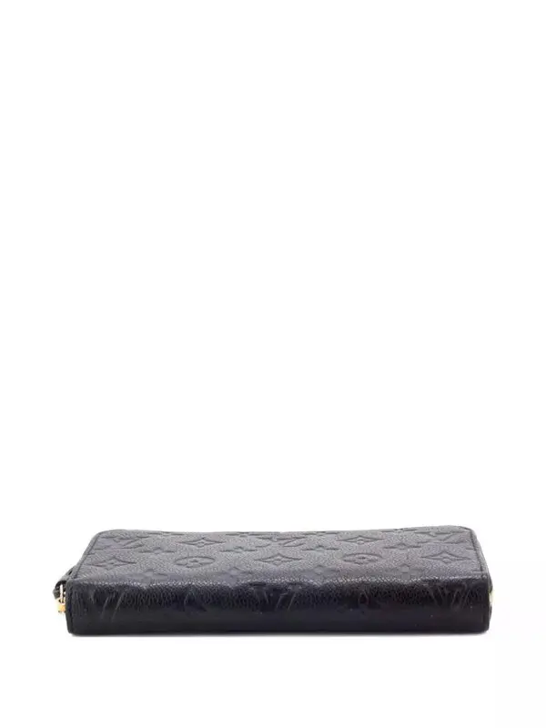LOUIS VUITTON Zippy Wallet Monogram Empreinte Leather Small Wallets