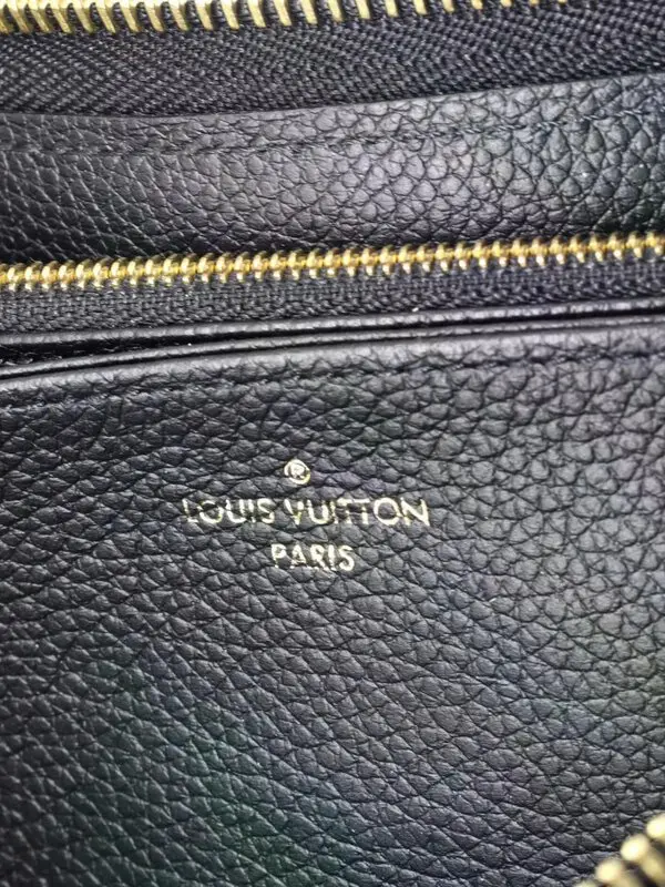LOUIS VUITTON Zippy Wallet Monogram Empreinte Leather Small Wallets